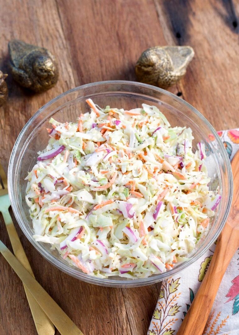 Easy Coleslaw Recipe Retro Recipe Box