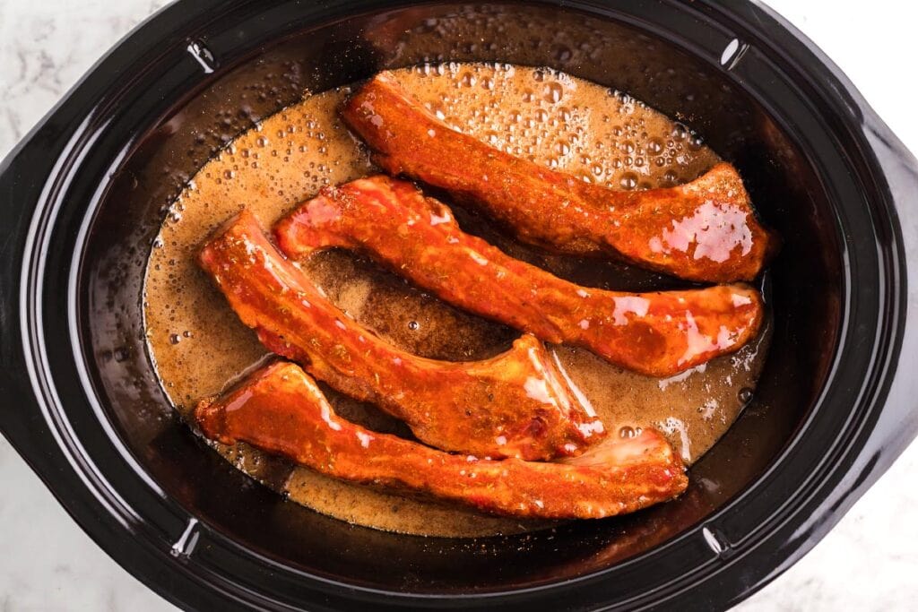 Slow Cooker Beef Ribs - Retro Recipe Box