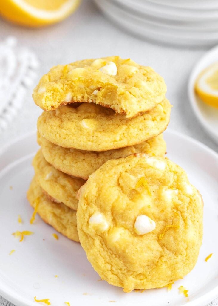 Lemon Pudding Cookies - Retro Recipe Box