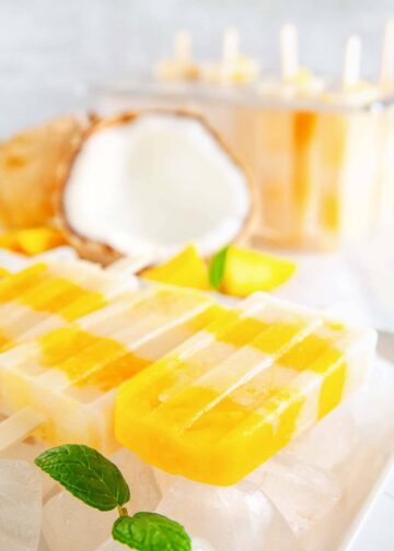Creamy Mango Popsicles Recipe - Retro Recipe Box