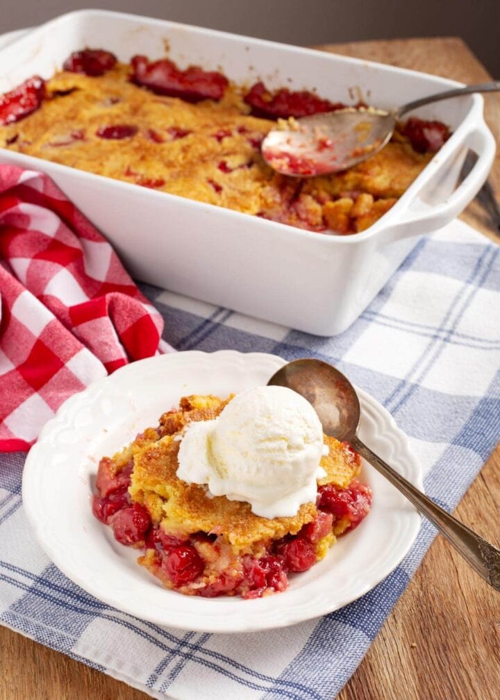 Classic Dump Cake - Retro Recipe Box