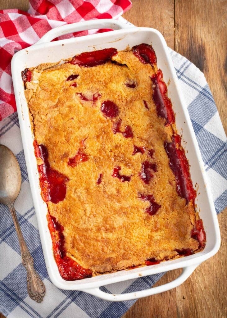Classic Dump Cake - Retro Recipe Box