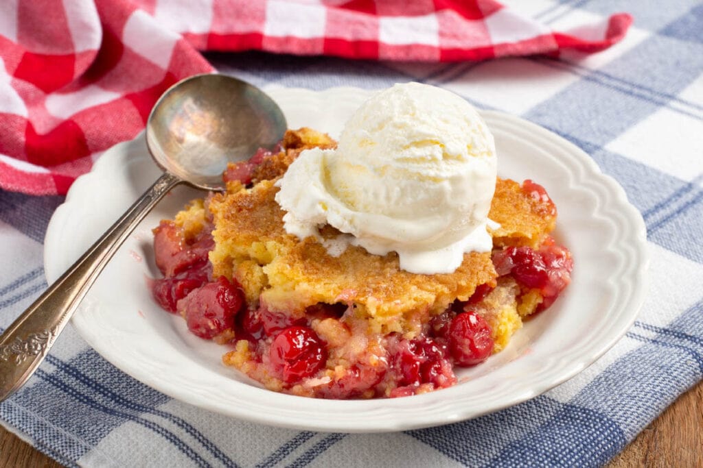 Classic Dump Cake - Retro Recipe Box