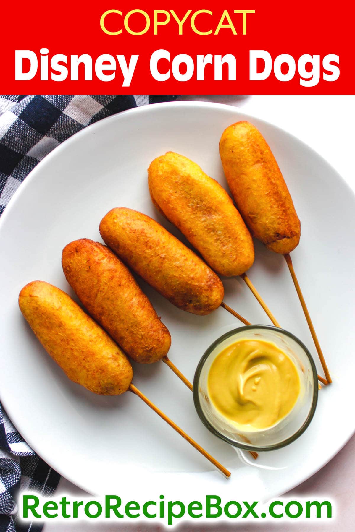 Copycat Disney Corn Dogs - Retro Recipe Box