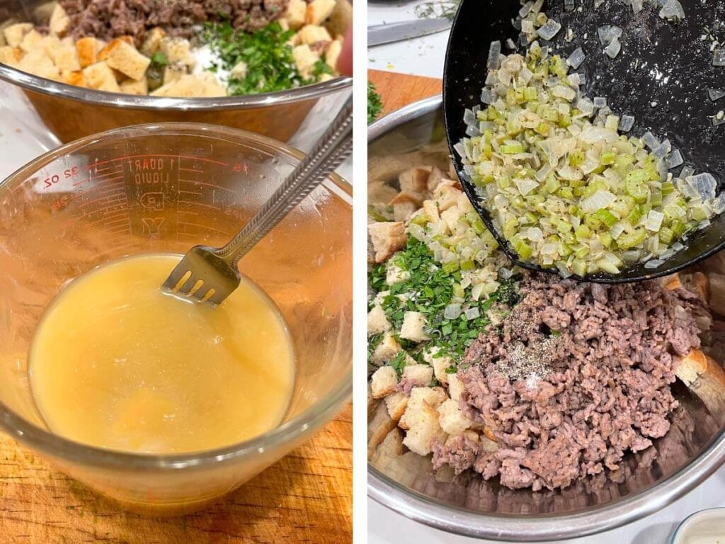 Easy Herb Sausage Stuffing Recipe - Retro Recipe Box